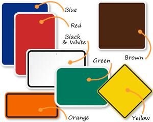 Custom Road Signs | Select Desired Shape