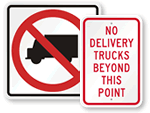 MUTCD Truck Traffic Signs