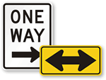 Traffic Direction Signs - In different Sizes