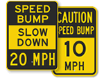 Official MUTCD Speed Limit Signs