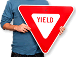 Yield Ahead Signs