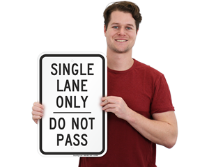 Lane Use Control Signs