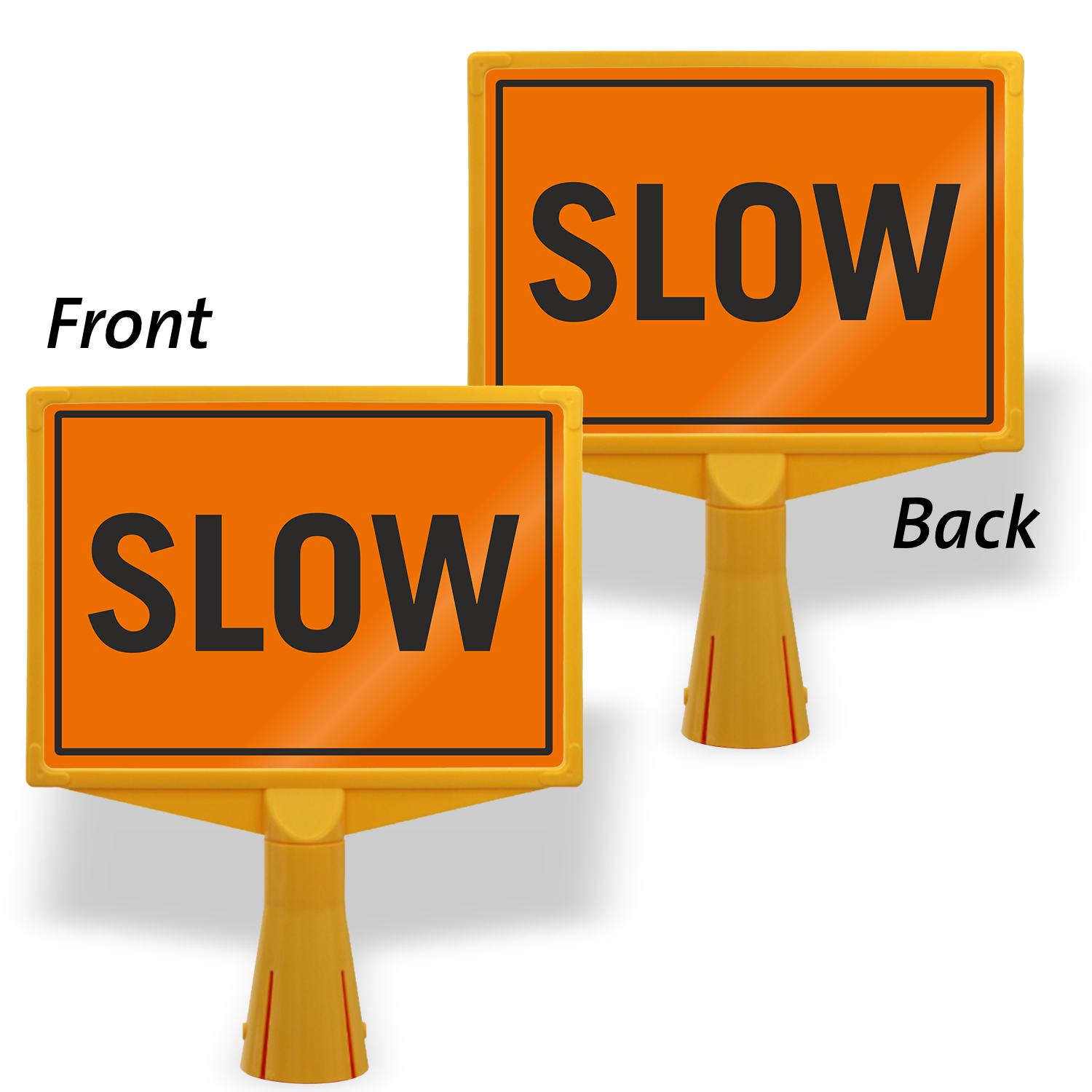 Slow Cone Sign, SKU: CB-1110
