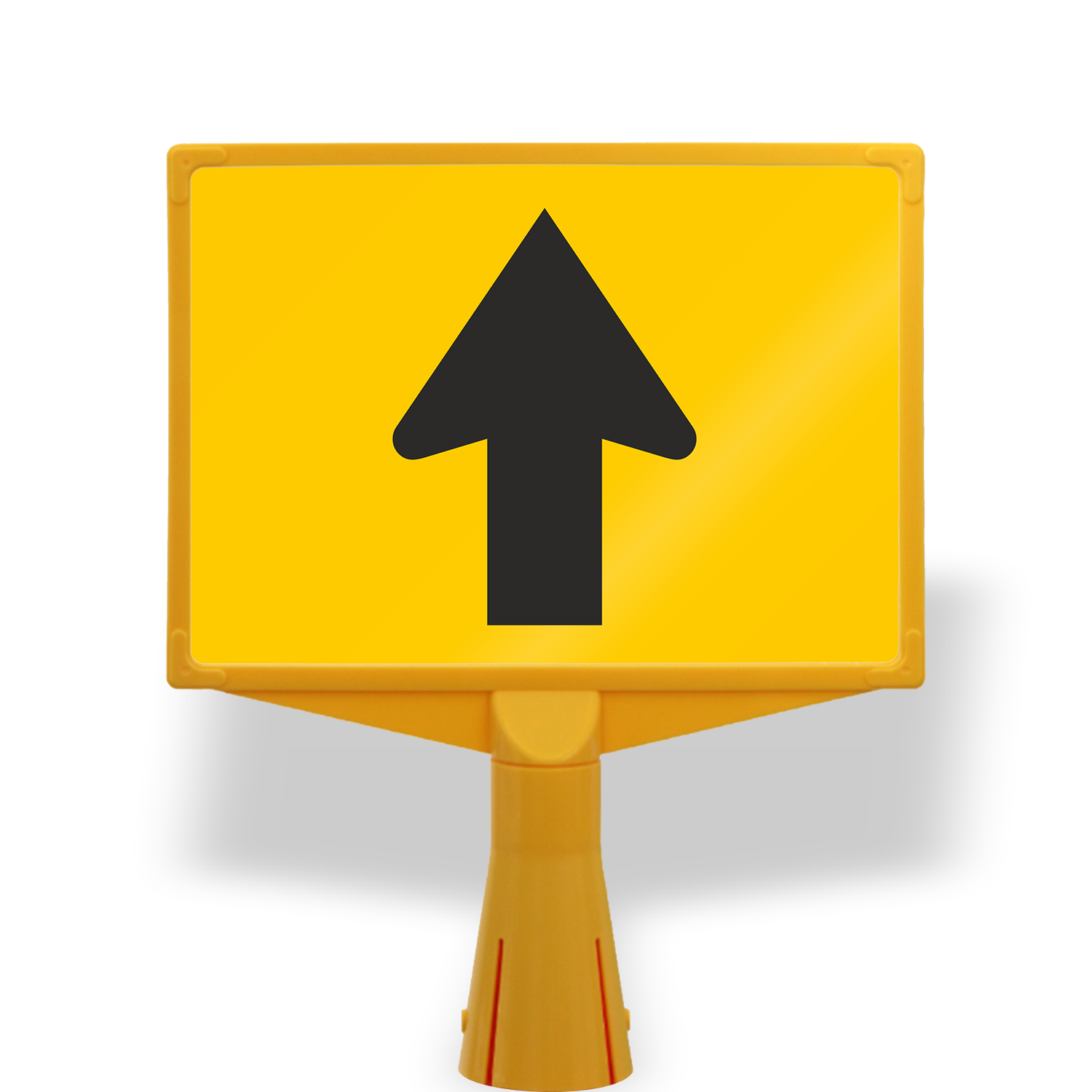 Straight Thru Arrow ConeBoss Sign, SKU: CB-1010