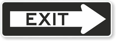 Traffic Direction Signs - In different Sizes