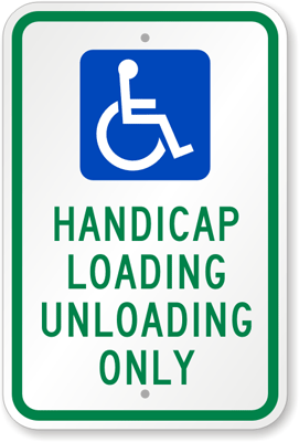 Handicap Parking Signs | Handicapped Parking Signs | Disabled Sign