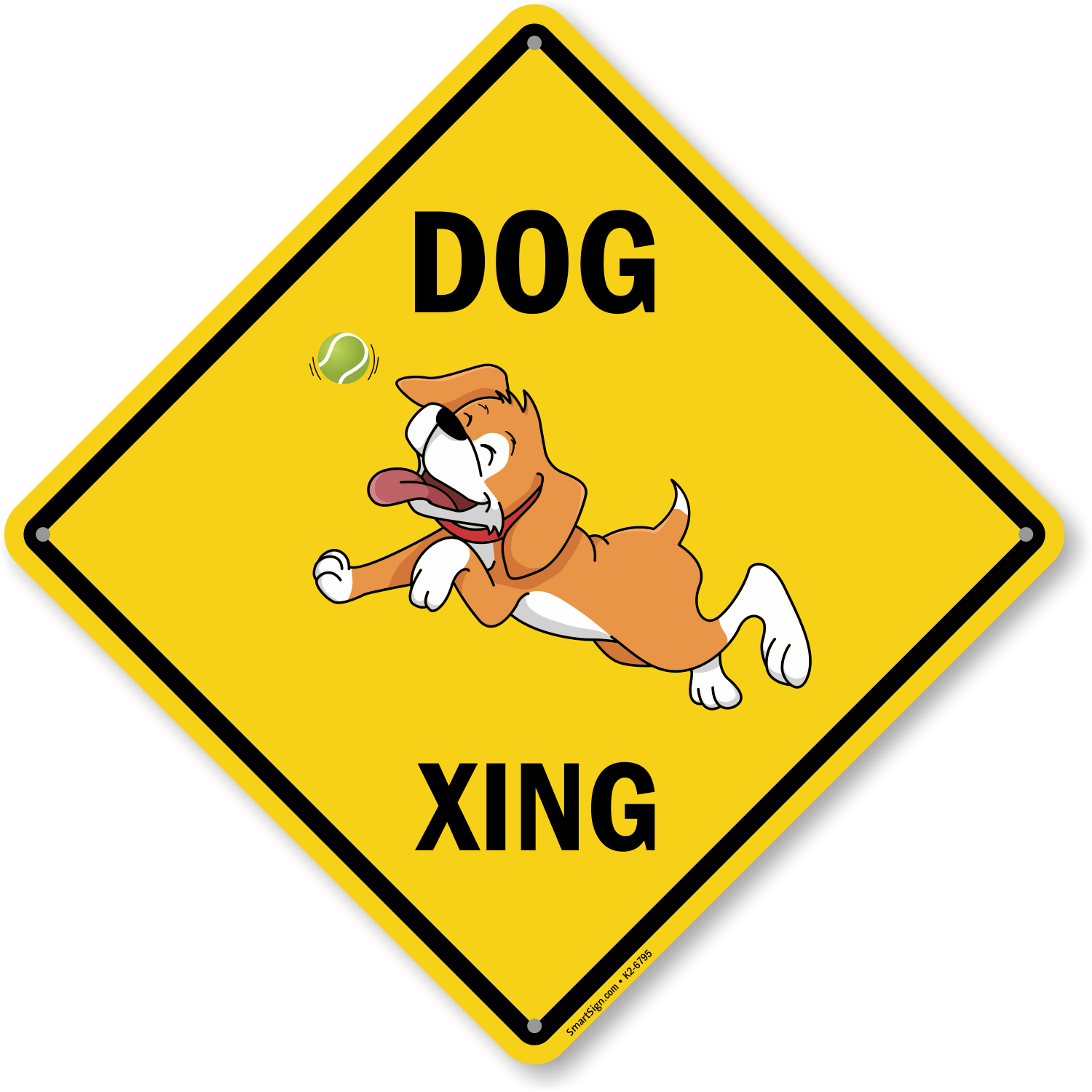 Dog Crossing Signs – Alert Drivers & Protect Pets