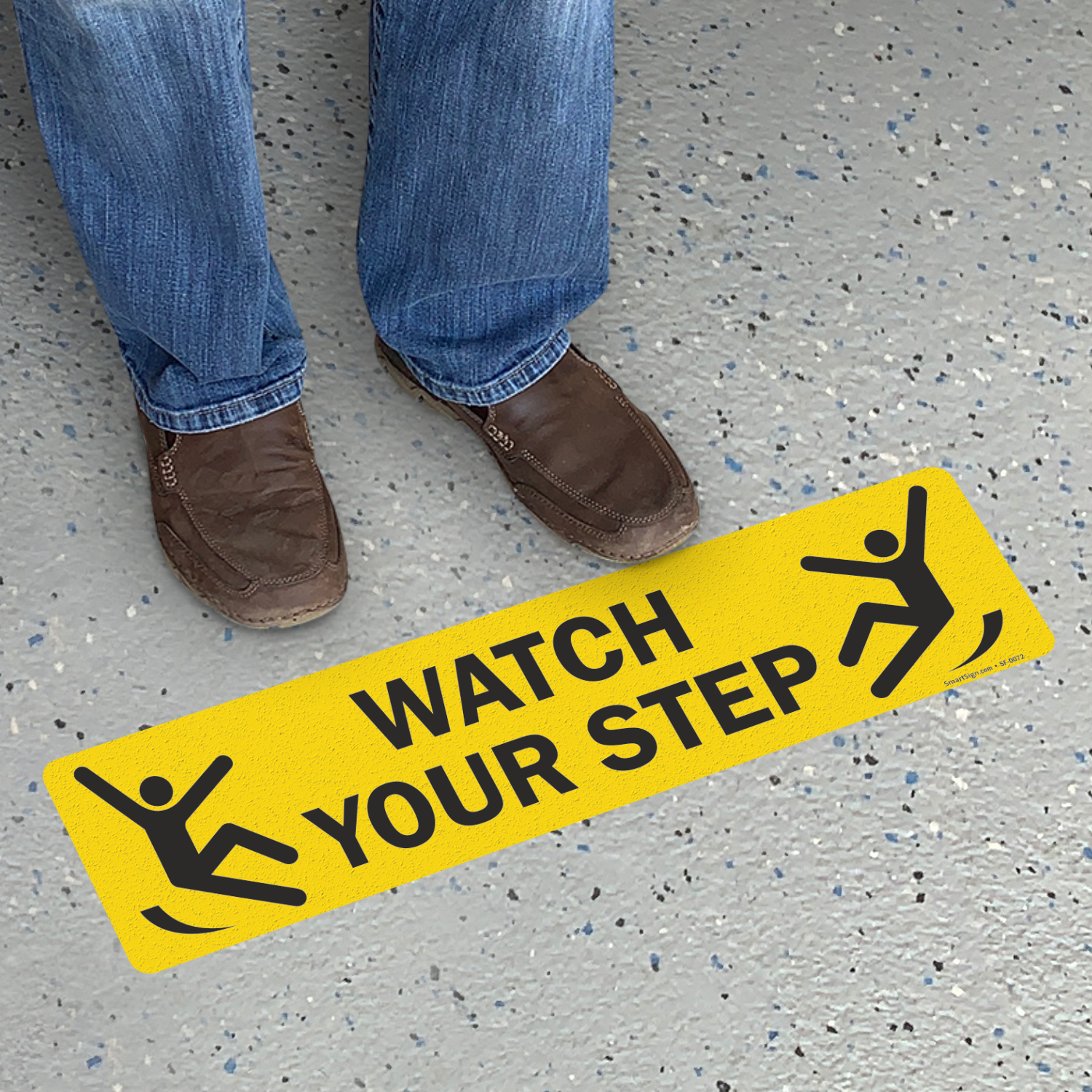Watch your Step Stencils and Standing Signs