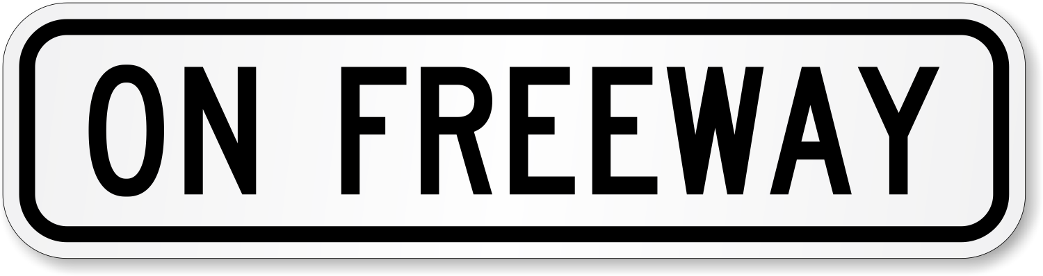 Lane Use Control Signs