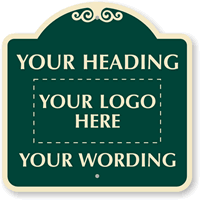 Dome Shaped Custom Designer Signs