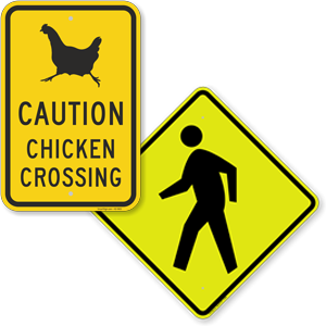 Custom Distance Road Signs – Add Own Miles and Feet