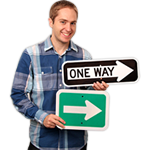 Right Turn Only Sign - R3-5R, SKU: X-R3-5R