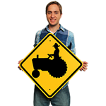 MUTCD Compliant Detour Arrow Sign, SKU: X-M4-10L