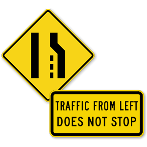 No Thru Traffic Signs | Prevent Drivers From Crossing Private Road