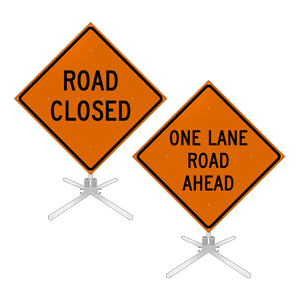 Road Closed Traffic Sign - R11-2, SKU: X-R11-2
