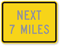 Custom Distance Road Signs – Add Own Miles and Feet