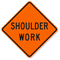 MUTCD Soft Shoulder Signs | Right Shoulder Closed Signs